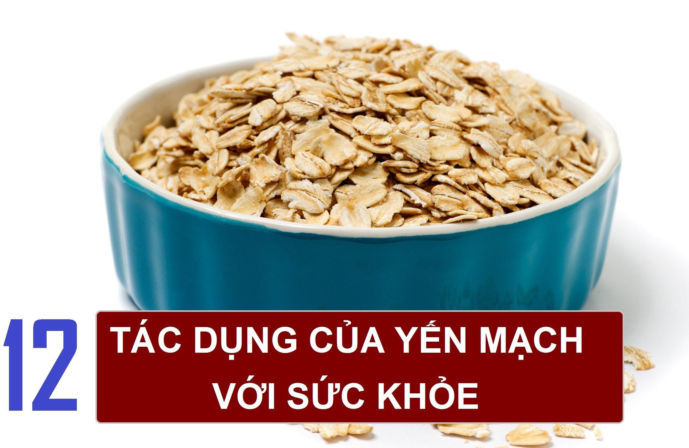 12 tác dụng của yến mạch với sức khỏe thật tuyệt - ChaoBacSi.org